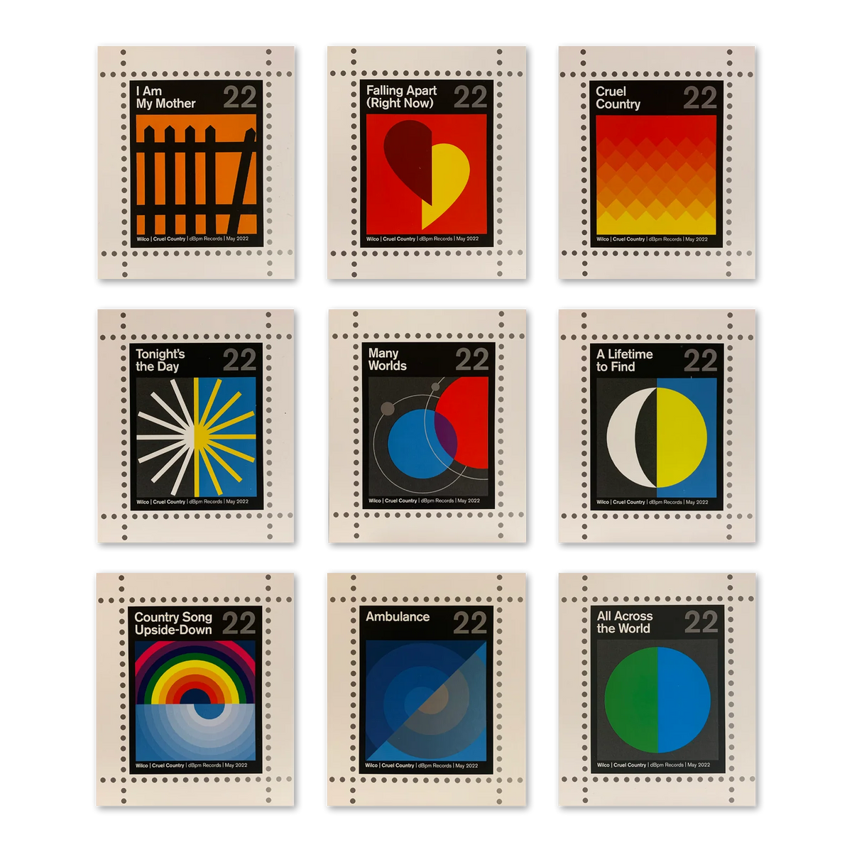 Wilco Cruel Country Postcard Set